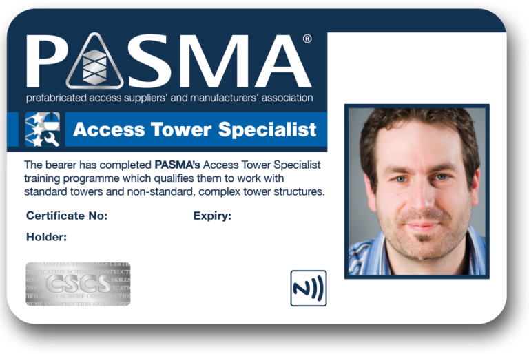 Access Tower Specialist - PASMA